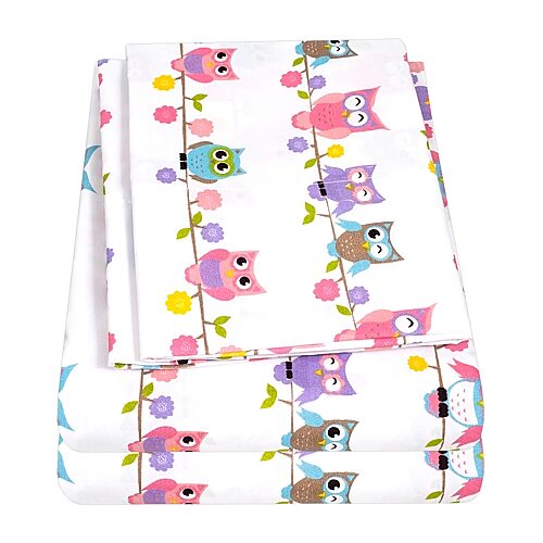 Click here for Sweet Home Collection Kids Fun & Colorful Owls She... prices