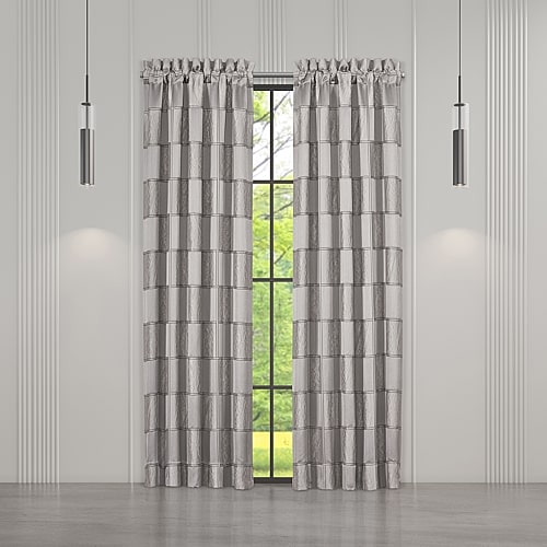 Click here for J Queen New York Brando Window Panel Pair  50 x 95... prices