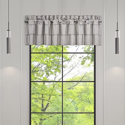 Click here for J Queen New York Brando Window Straight Valance -... prices