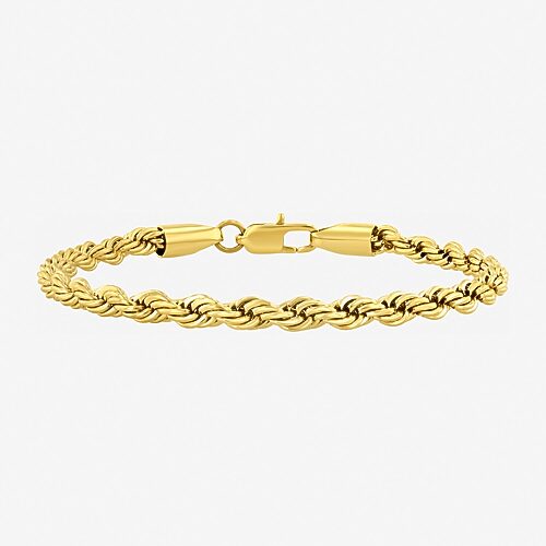 Click here for Mens Stainless Steel Solid 8 1/2 Inch Link Bracele... prices
