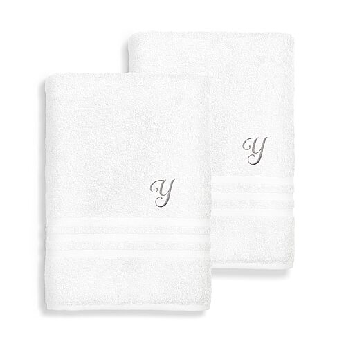 Click here for Linum Home Textiles Denzi Monogram Towel Collectio... prices