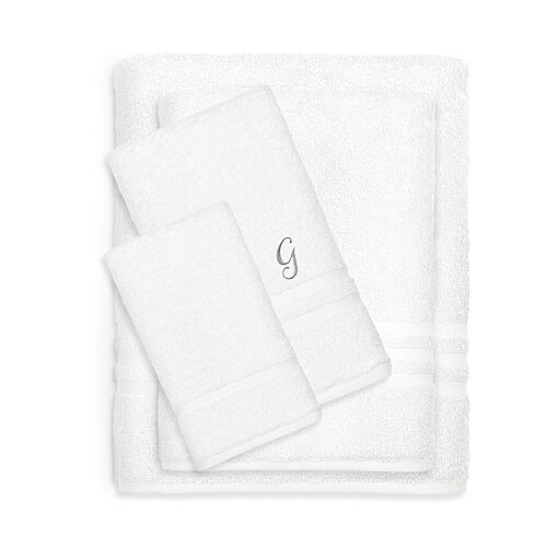 Linum Home Turkish Cotton Personalized Denzi 4-Pc. Bath Towel Set - G