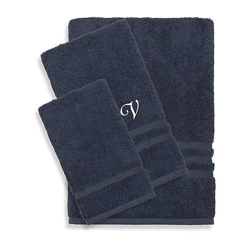 Click here for Linum Home Turkish Cotton Personalized Denzi 3-Pc.... prices