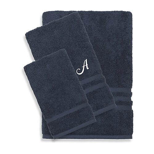 Click here for Linum Home Turkish Cotton Personalized Denzi 3-Pc.... prices