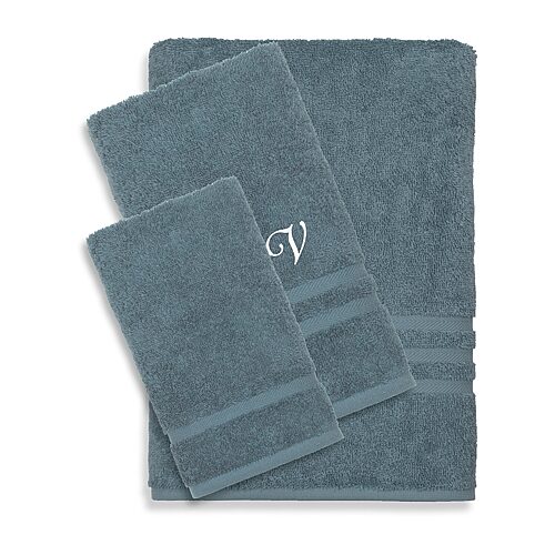 Click here for Linum Home Textiles Denzi Monogram Towel Collectio... prices
