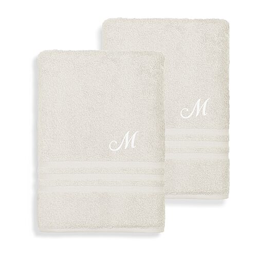 Click here for Linum Home Textiles Denzi Monogram Towel Collectio... prices
