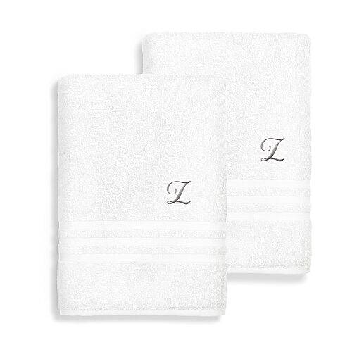 Linum Home Turkish Cotton Personalized Denzi Bath Sheet Set  66 x 35 - Z