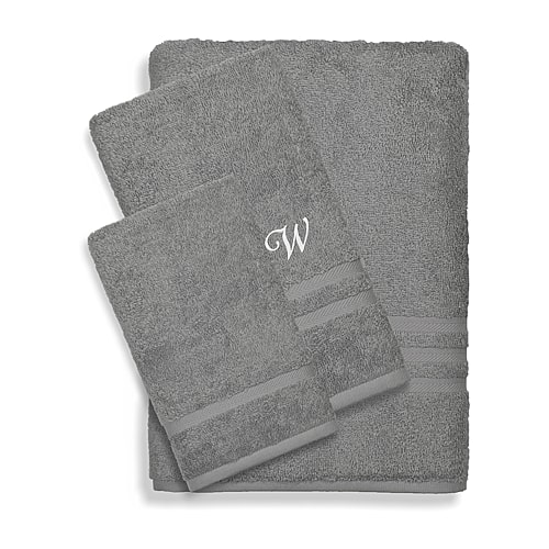 Click here for Linum Home Textiles Denzi Monogram Towel Collectio... prices