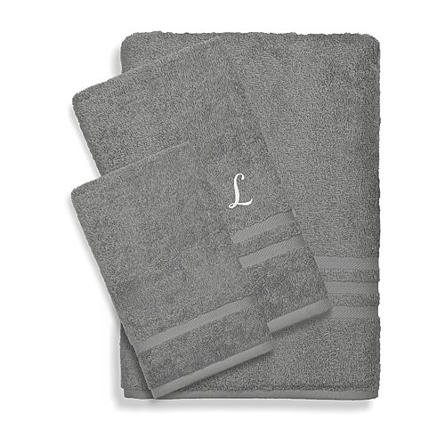 Click here for Linum Home Textiles Denzi Monogram Towel Collectio... prices