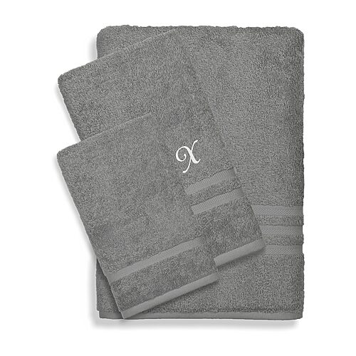 Click here for Linum Home Textiles Denzi Monogram Towel Collectio... prices