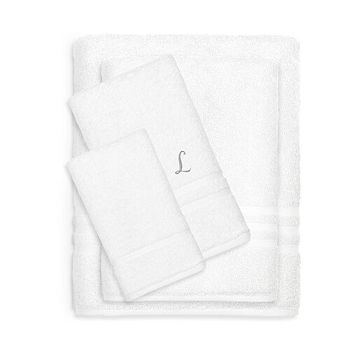 Linum Home Turkish Cotton Personalized Denzi 4-Pc. Bath Towel Set - L
