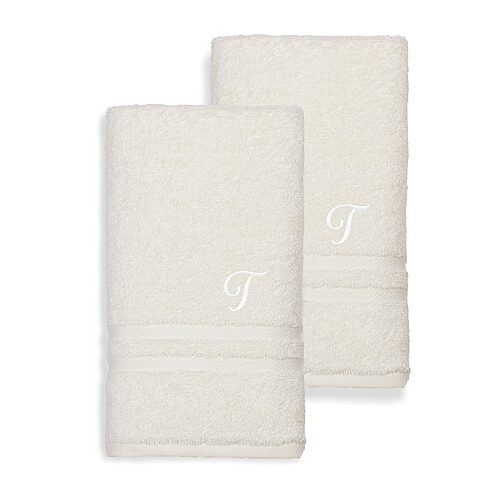 Click here for Linum Home Textiles Denzi Monogram Towel Collectio... prices