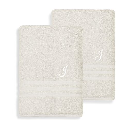Click here for Linum Home Textiles Denzi Monogram Towel Collectio... prices