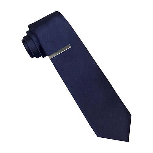 Click here for J. Ferrar Satin Solid Tie Set  One Size  Blue prices