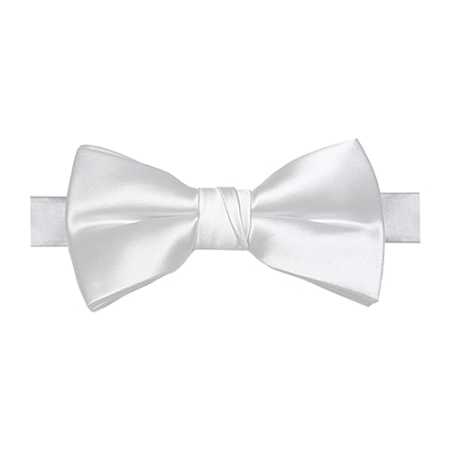 Click here for J. Ferrar Solid Pre-Tied Bow Tie  One Size  White prices