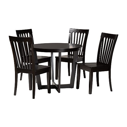 Click here for Sasa Dining Room Collection 5-pc. Round Dining Set... prices