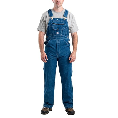 Click here for Berne Vintage Washed Denim Bib Mens Big and Tall W... prices