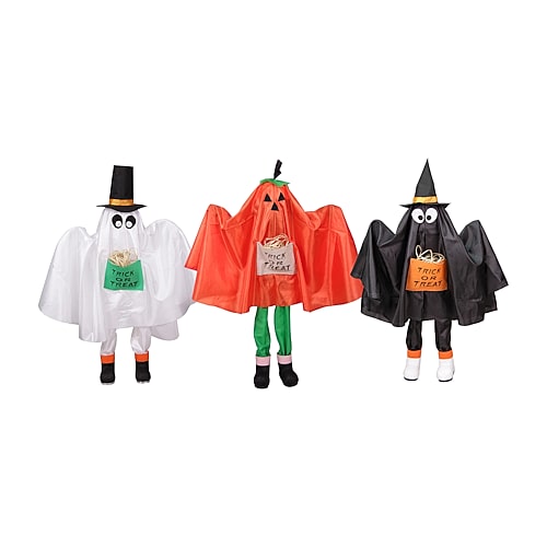 Click here for Set of 3 Ghost Pumpkin and Bat Standing Halloween... prices