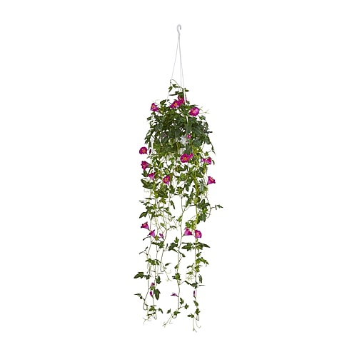 Click here for Nearly Natural 30 Petunia Hanging Basket Artificia... prices
