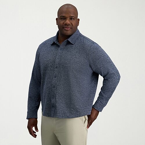 Click here for Haggar Mens Long Sleeve Regular Fit Big and Tall B... prices