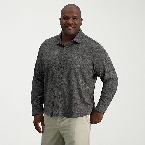 Click here for Haggar Mens Long Sleeve Regular Fit Big and Tall B... prices