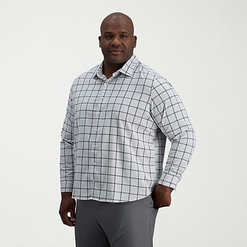 Click here for Haggar Mens Long Sleeve Regular Fit Big and Tall B... prices