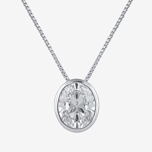 Click here for (F / Si2) Womens 2 CT. Lab Grown White Diamond 10K... prices
