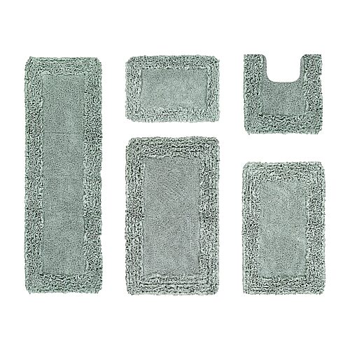 Click here for Better Trends Shaggy Border Mat Bath Rug  One Size... prices