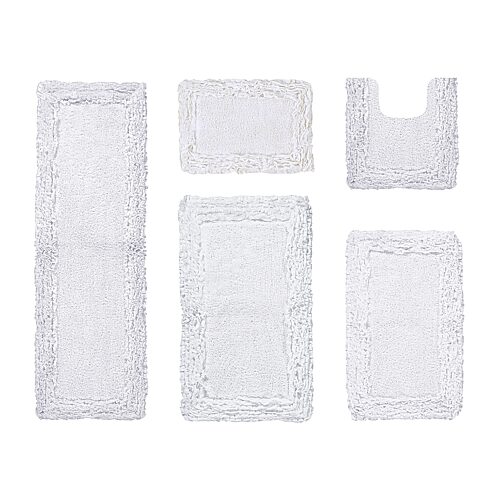 Click here for Better Trends Shaggy Border Mat Bath Rug  One Size... prices