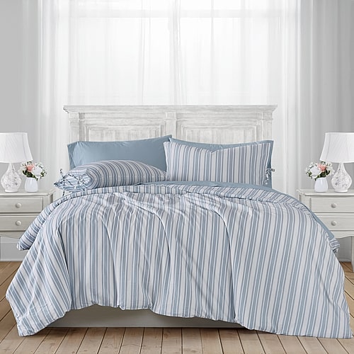 Click here for The Farmhouse by Rachel Ashwell Wide Stripe 3pc. D... prices