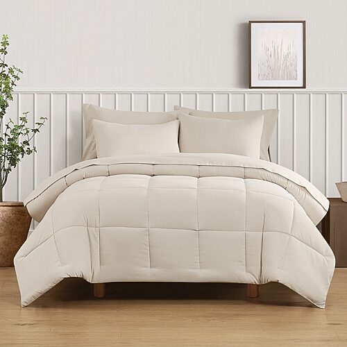 Click here for Truly Soft Recycled Green Comforter Set  One Size... prices