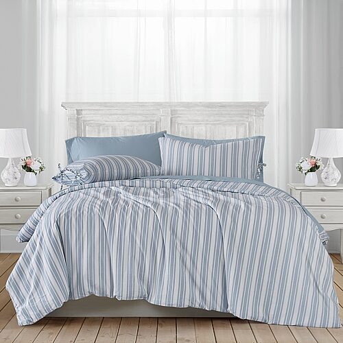 Click here for The Farmhouse by Rachel Ashwell Ticking Stripe 3pc... prices