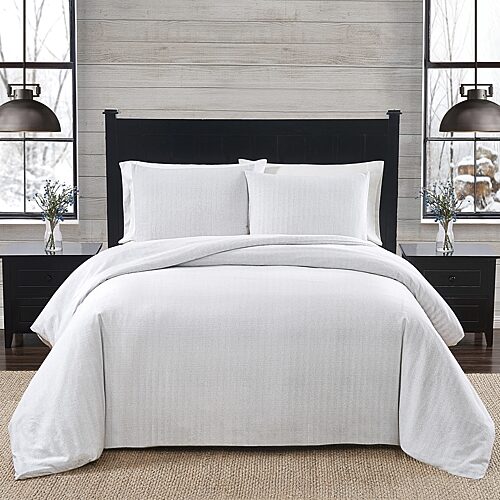 Click here for London Fog Herringbone Duvet Cover Set prices