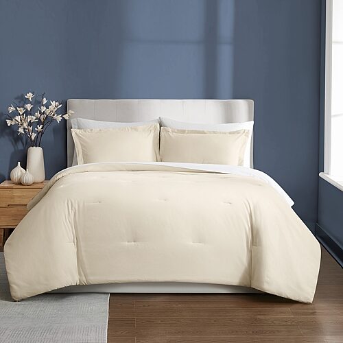 Click here for Brooklyn Loom Essential Cotton 3pc. Comforter Set prices