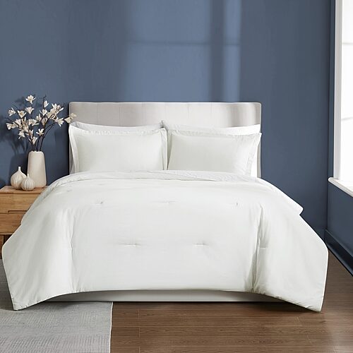 Click here for Brooklyn Loom Essential Cotton 3pc. Comforter Set prices