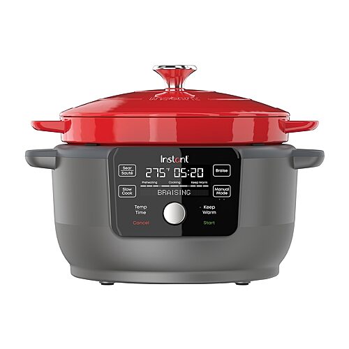 Click here for Instant 6-Quart Precision Dutch Oven  One Size  Bl... prices
