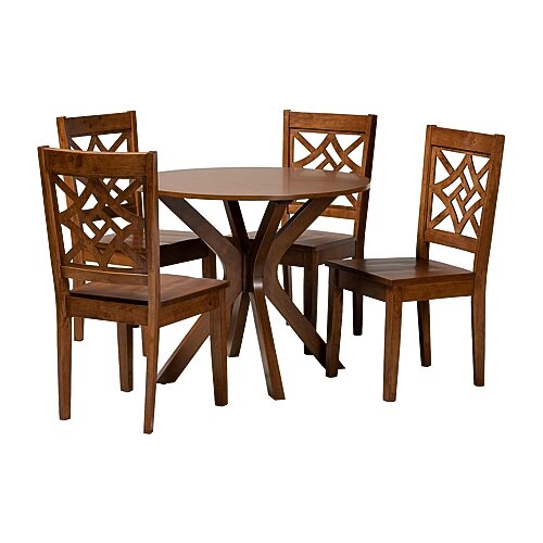 Click here for Miela Dining Room Collection 5-pc. Round Dining Se... prices