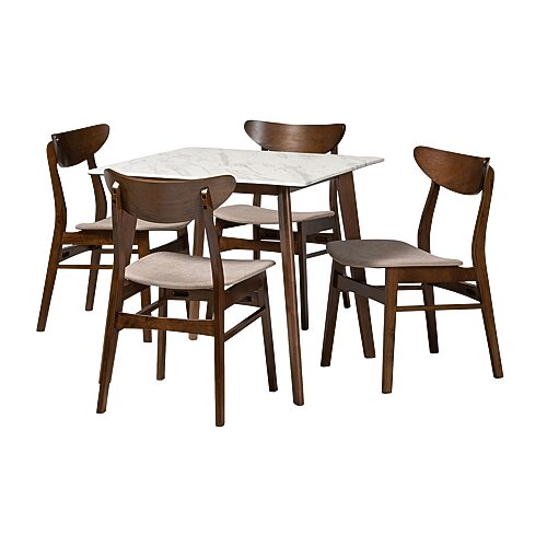 Click here for Paras Dining Room Collection 5-pc. Rectangular Din... prices