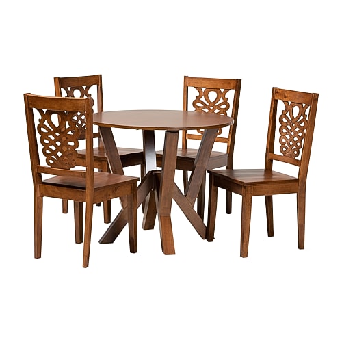 Click here for Valda Dining Room Collection 5-pc. Round Dining Se... prices