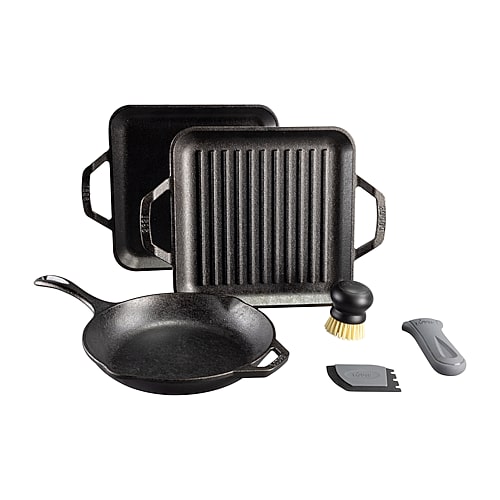 Click here for Lodge Cast Iron Chef Collection 12 Gourmet Cookwar... prices