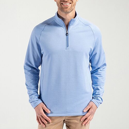 Click here for Cutter & Buck Peshastin Fleece Recycled Mens Half... prices
