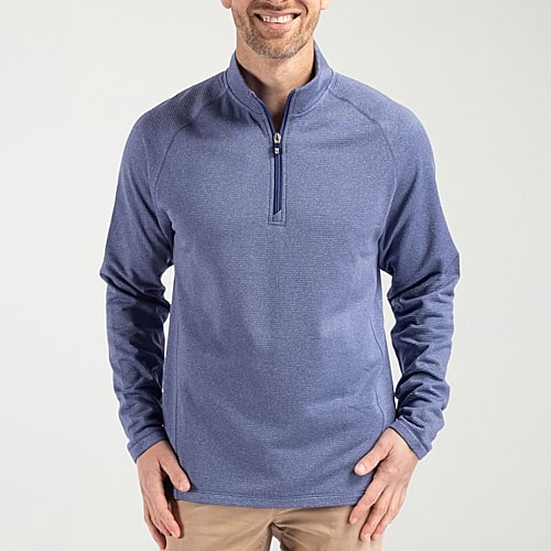 Click here for Cutter & Buck Peshastin Fleece Recycled Mens Half... prices