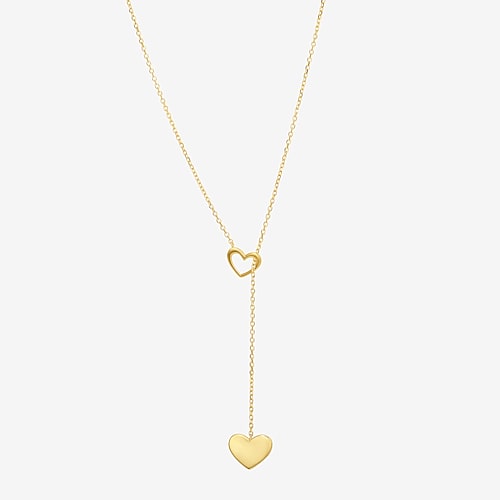 Click here for Womens 10K Gold 18 Inch Y Necklace  One Size  Yell... prices