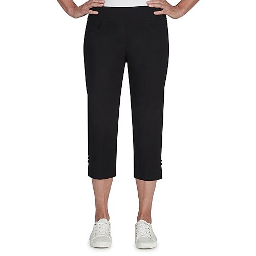 Click here for Hearts Of Palm Womens Straight Mid Rise Capri Pant... prices