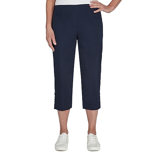 Click here for Hearts Of Palm Womens Straight Mid Rise Capri Pant... prices