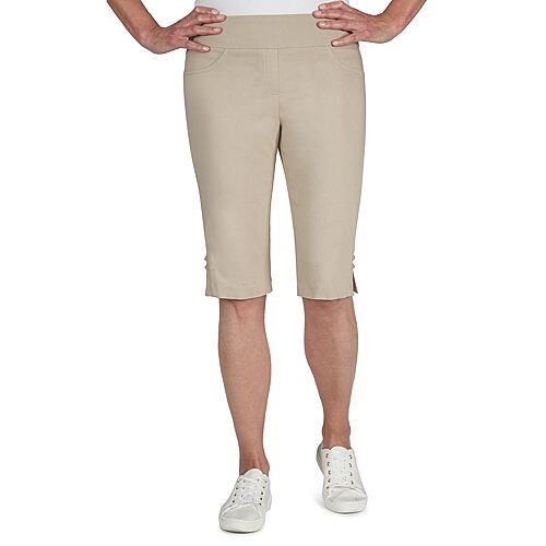 Click here for Hearts Of Palm Womens Straight Mid Rise Skimmer Pa... prices