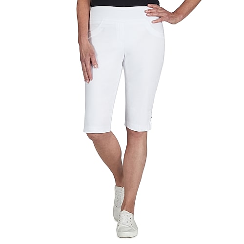 Click here for Hearts Of Palm Womens Straight Mid Rise Skimmer Pa... prices