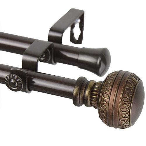 Click here for Rod Desyne Ornament 13/16 Adjustable Double Curtai... prices