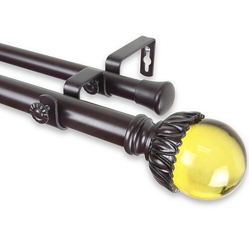 Click here for Rod Desyne Pixie 1 Adjustable Double Curtain Rod... prices