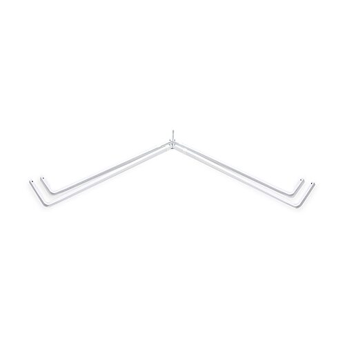 Click here for Rod Desyne Lockseam Corner Window Double Curtain R... prices